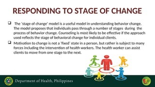 The Four Stages of Change in Person WUDs.ppt