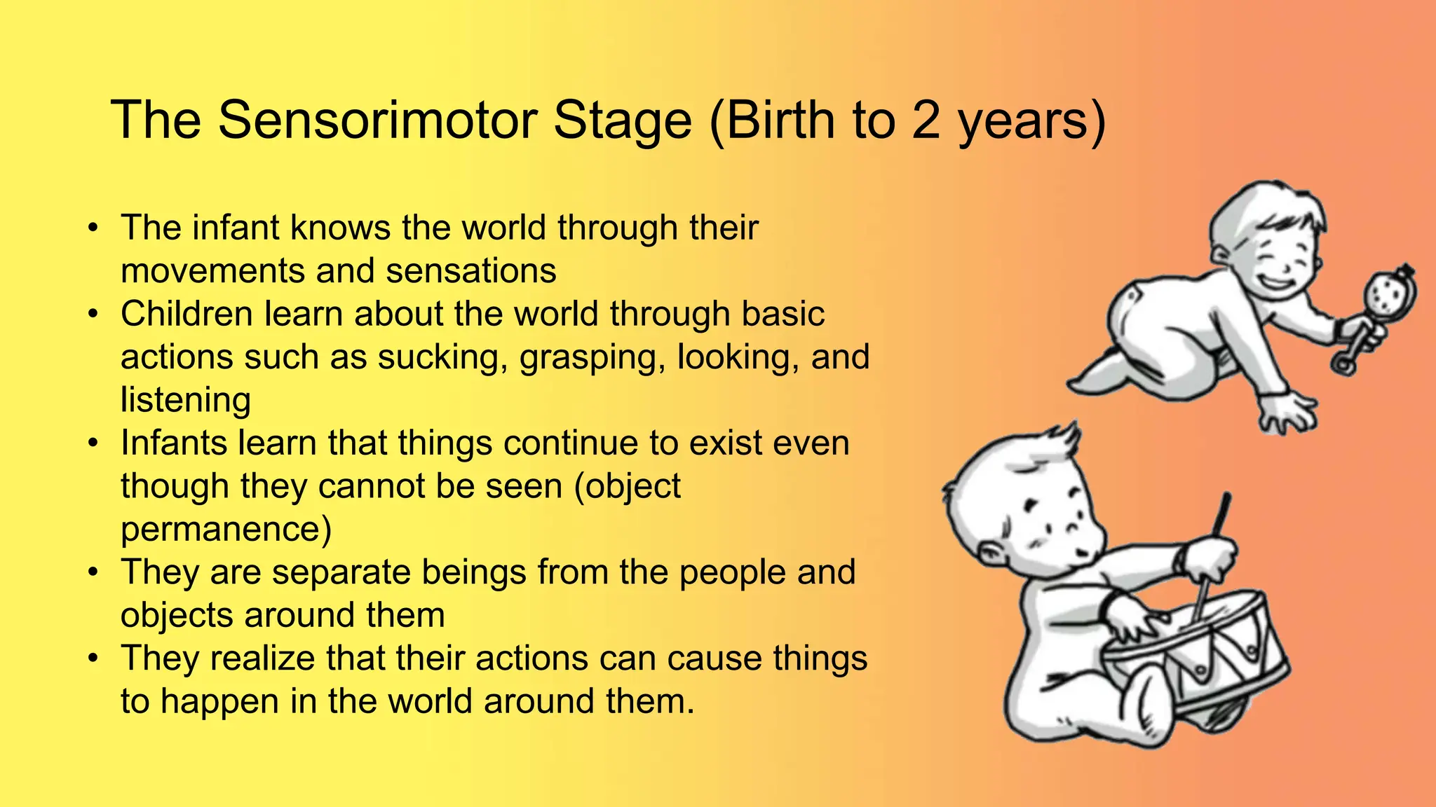 4 Stages of Cognitive Development by Jean Piaget | PPTX