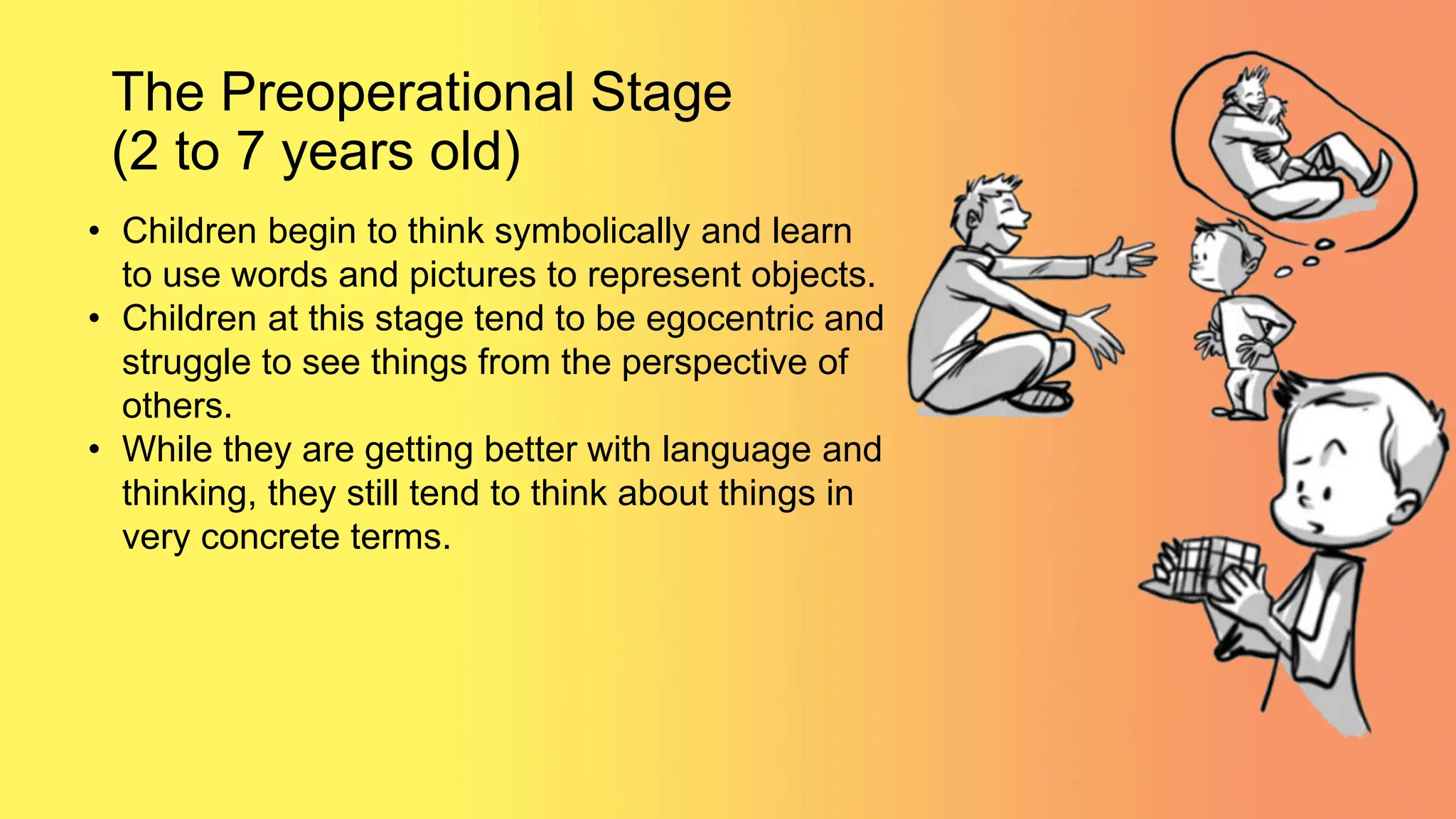 4 Stages of Cognitive Development by Jean Piaget | PPTX