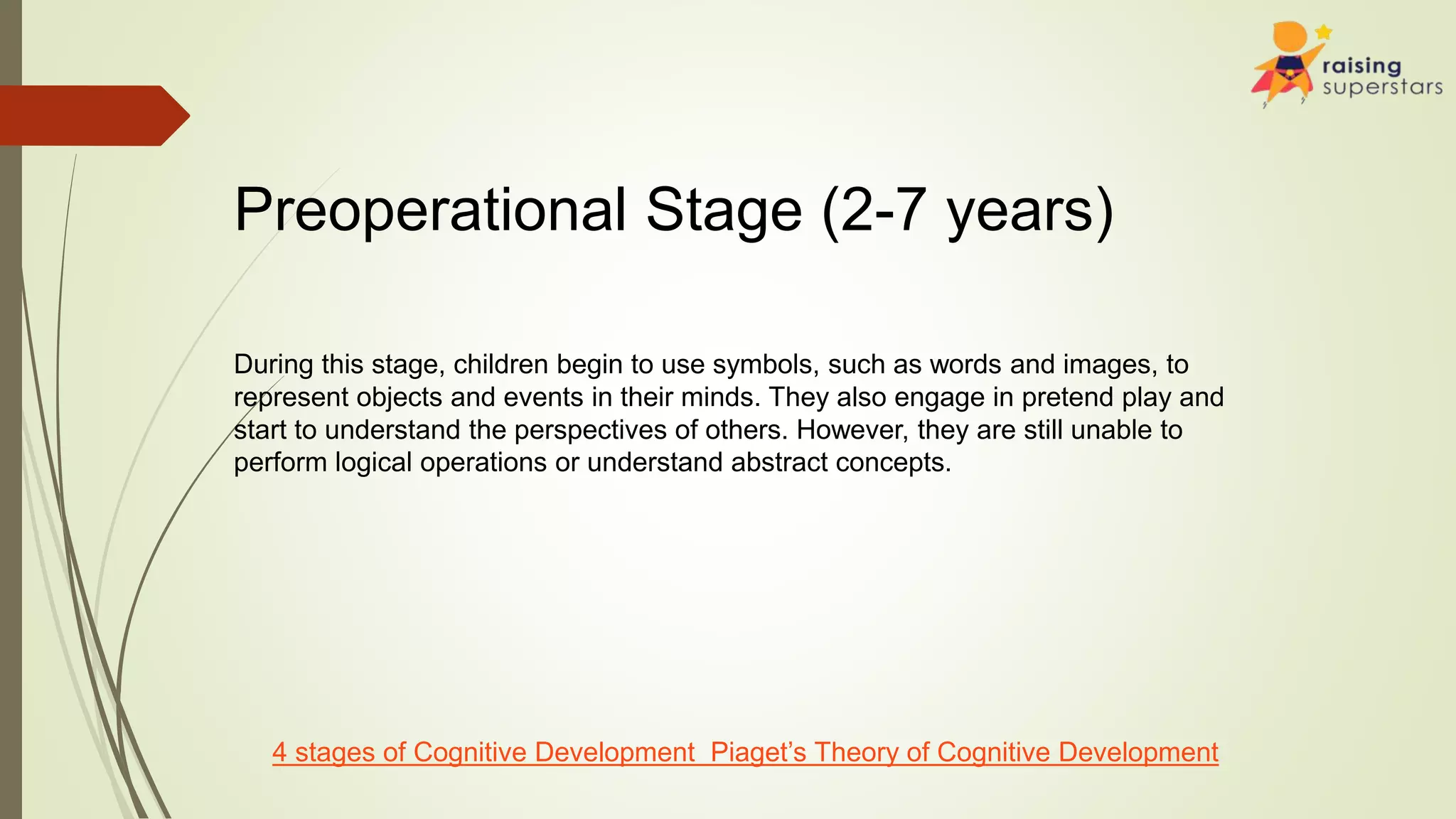 4 Stages of Cognitive Development - Piaget’s Theory of Cognitive ...