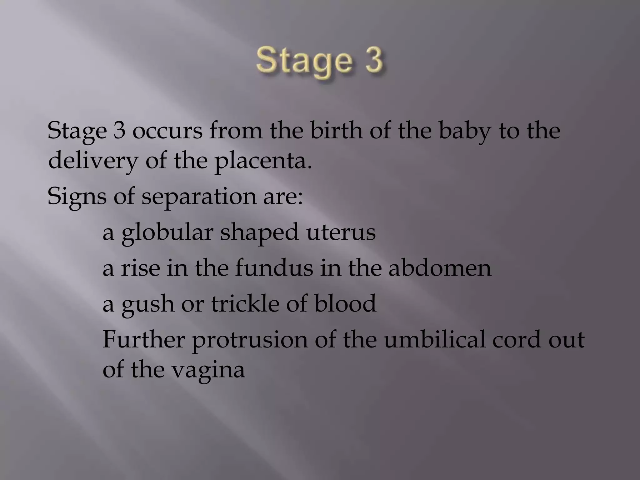 4 stages of labor and birth | PPTX