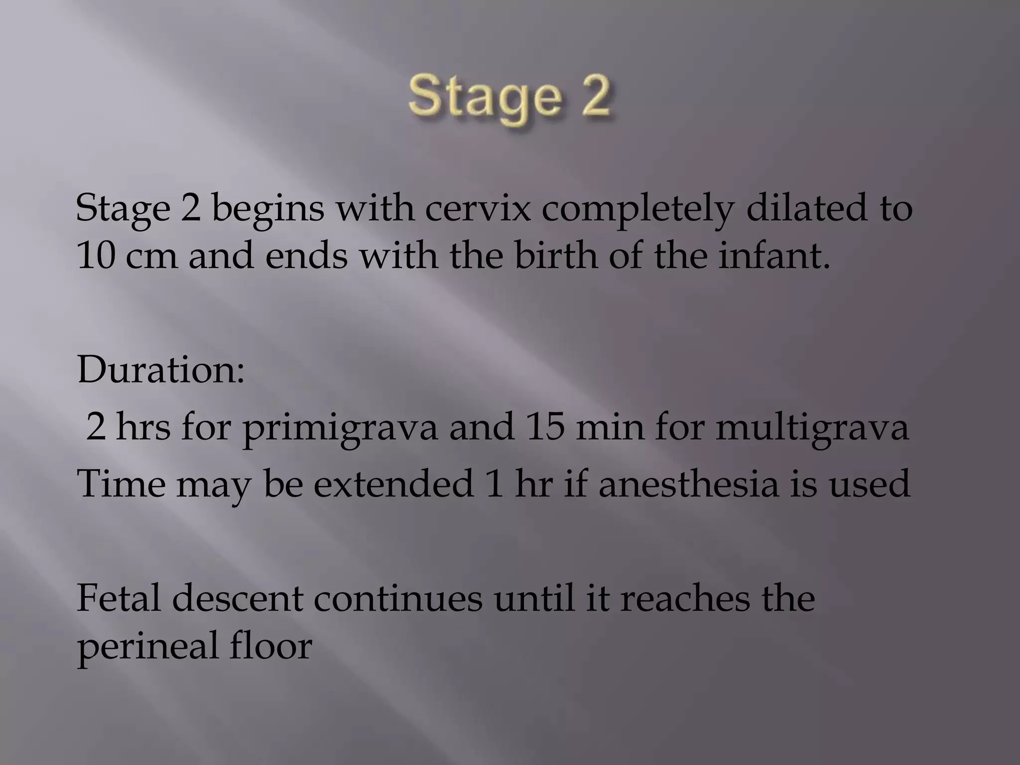 4 stages of labor and birth | PPTX