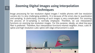 Application of interpolation in CSE | PPT