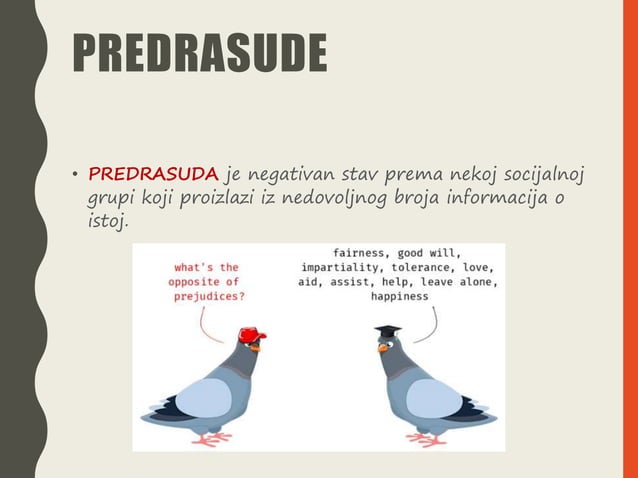 stavovi predrasude i diskriminacija | PPTX