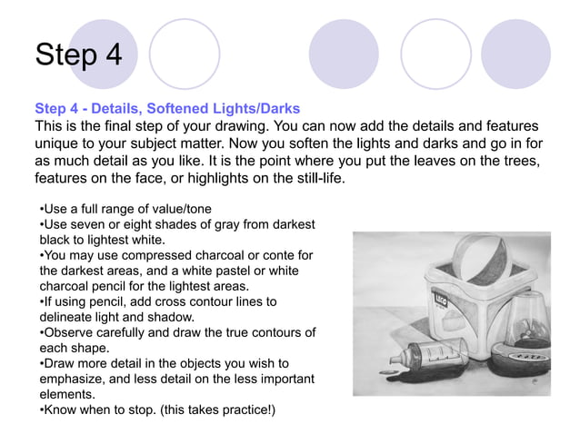 4 Step Drawing Process | PDF