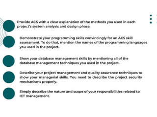 4 Step Process To Write An RPL Report For ACS Skill Assessment | PPT