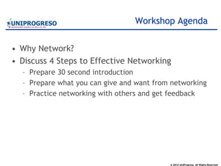 4 steps for effective networking | PPT