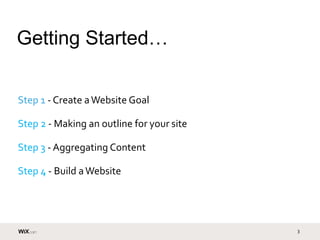 4 Steps to a Building a Great Website | PPT