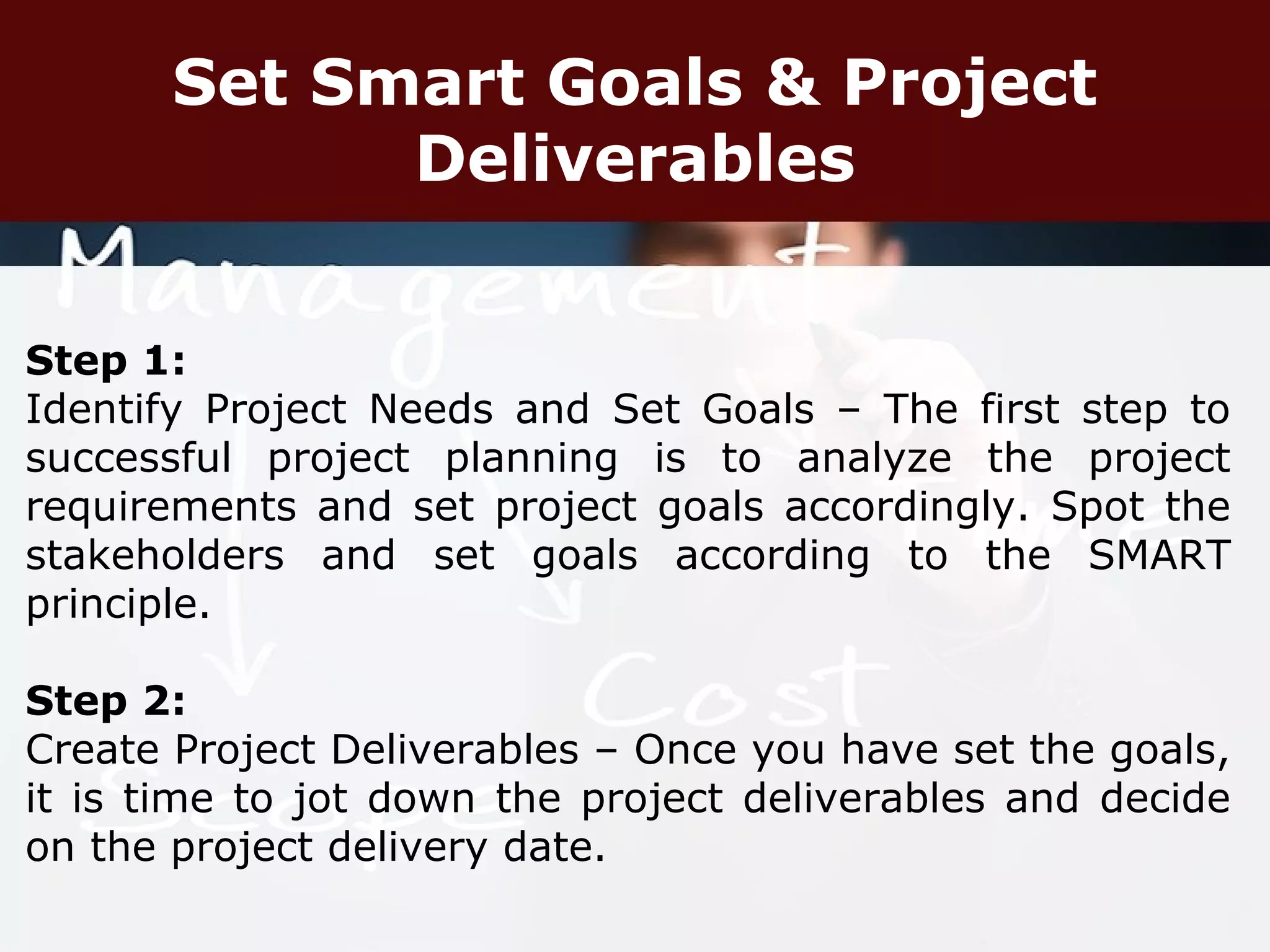 4 steps to perfect project planning | PPT