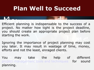 4 steps to perfect project planning | PPT