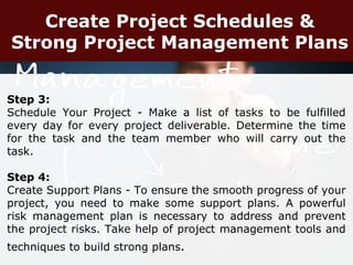 4 steps to perfect project planning | PPT