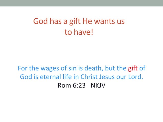 God's Greatest Gift | PPT