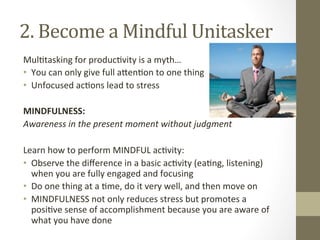 4 STEPS TO EFFECTIVE TIME MANAGEMENT - turning time into productivity | PDF