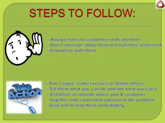 4 Steps to Turn Customer Complaints into Compliments | PPT