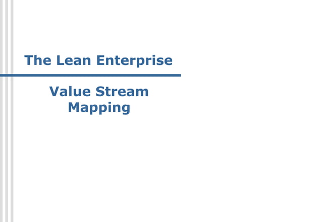 4 steps to vsm | PDF