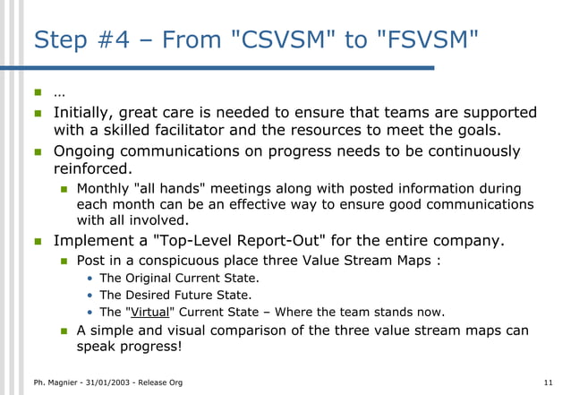 4 steps to vsm | PDF