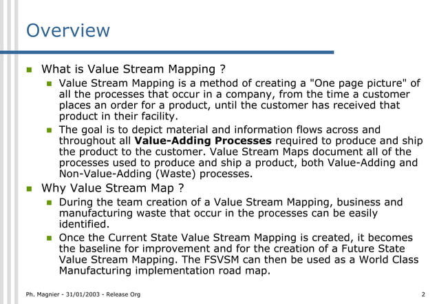4 steps to vsm | PDF