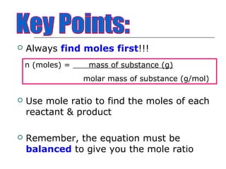 Stoichiometry | PPT