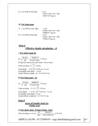 4 storied dormitory building design estimate and cost analysis | PDF