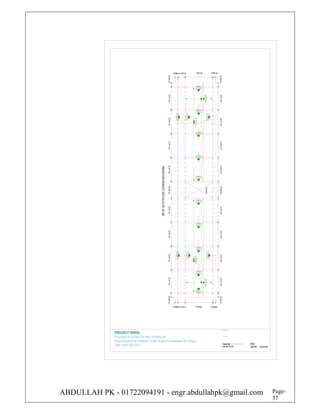 4 storied dormitory building design estimate and cost analysis | PDF