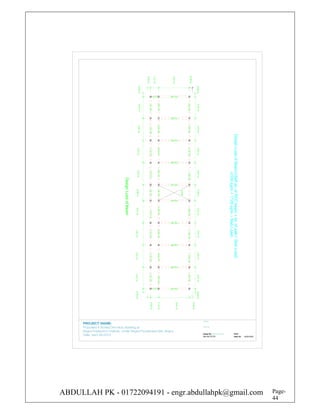 4 storied dormitory building design estimate and cost analysis | PDF