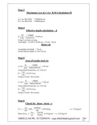 4 storied dormitory building design estimate and cost analysis | PDF