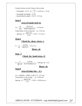 4 storied dormitory building design estimate and cost analysis | PDF