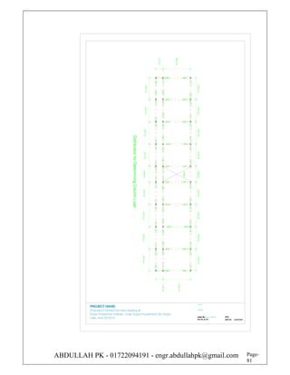 4 storied dormitory building design estimate and cost analysis | PDF