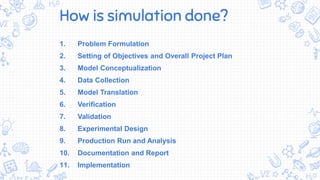 Simulation and its application | PPT