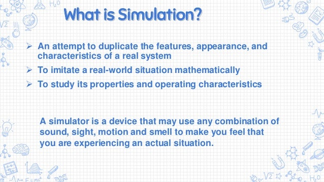 Simulation and its application