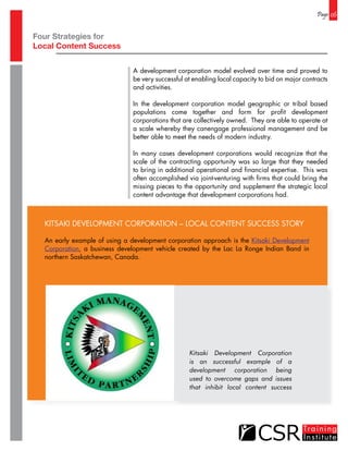 4 Strategies for local content success | PDF