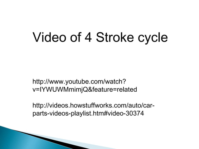 4+stroke+engine+cycle | PPT | Motorcycles | Automotive