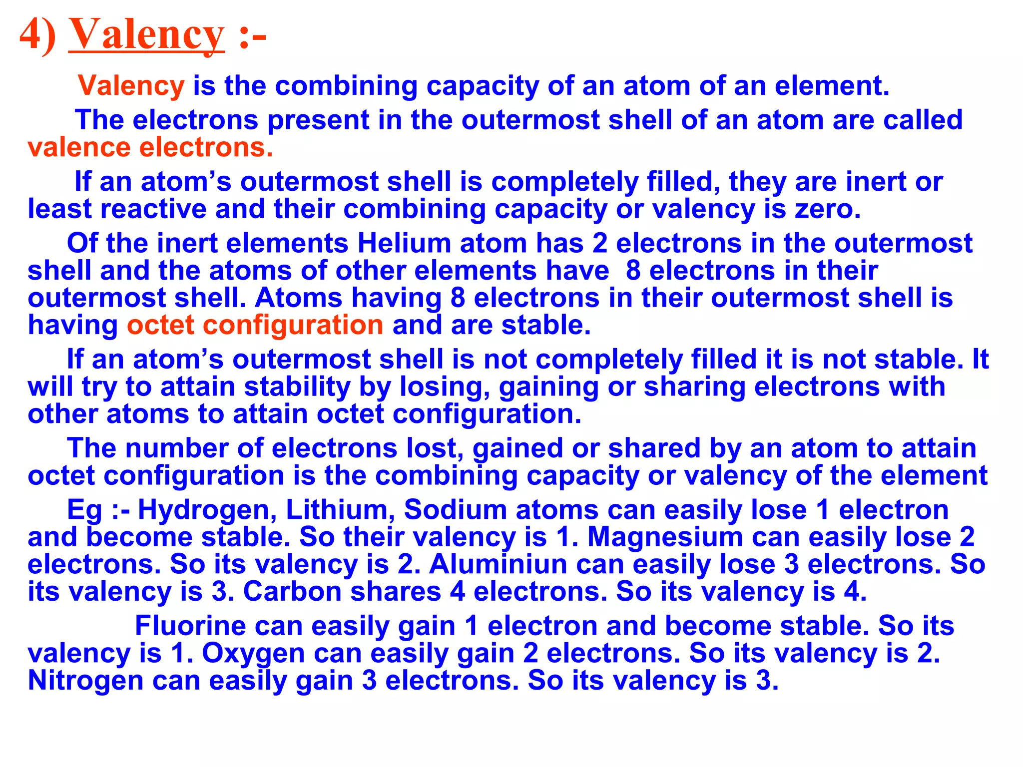 structure of the atom | PPT