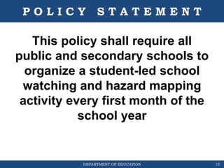 4 student led-school_watching_and_hazard_mapping | PPTX