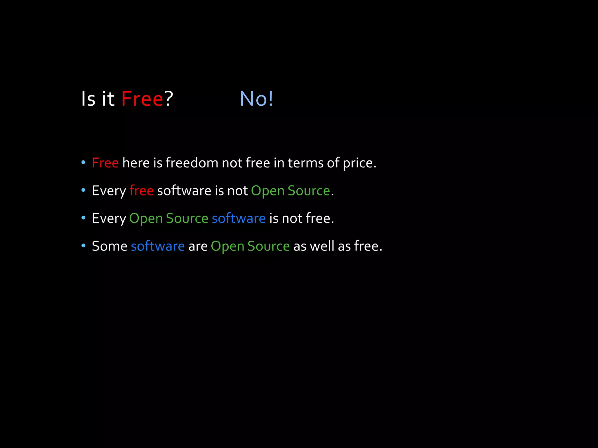 Open Source Software | PPTX
