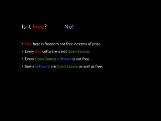 Open Source Software | PPTX