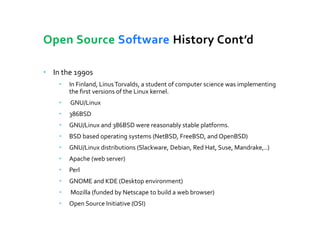 Open Source Software | PPTX