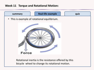 Rotatory Motion Examples In Real Life