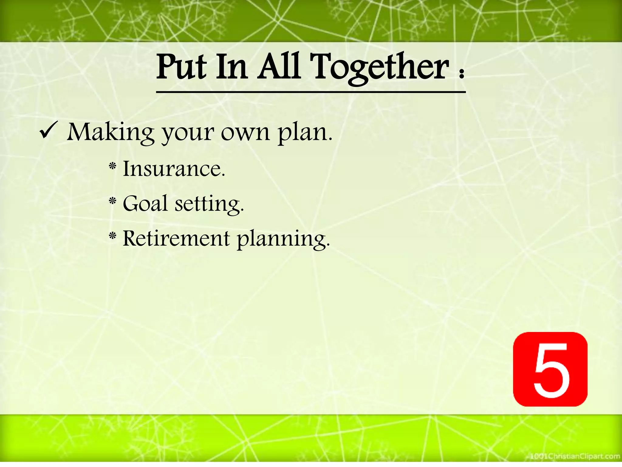 seven steps of financial secrets | PPTX