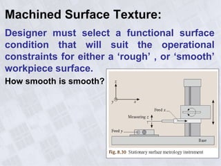 surface quality and accuracy | PPTX