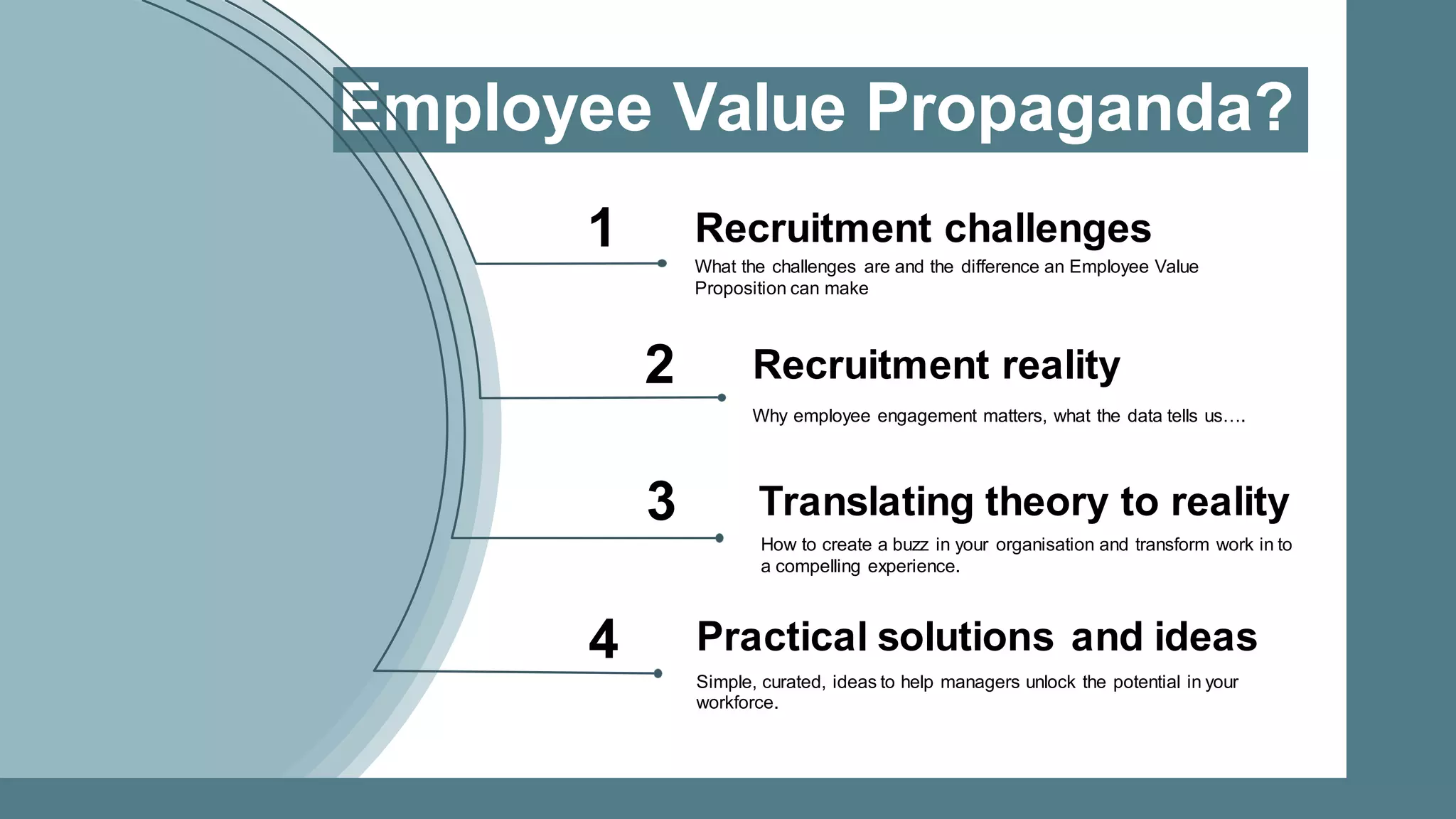 Susan McRoberts - Employee Value Propaganda | PDF