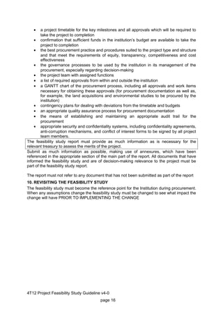 4 t12 project feasibility study guideline v4 0 | DOC