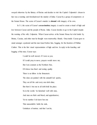 Julius caesar analytical essay | DOCX
