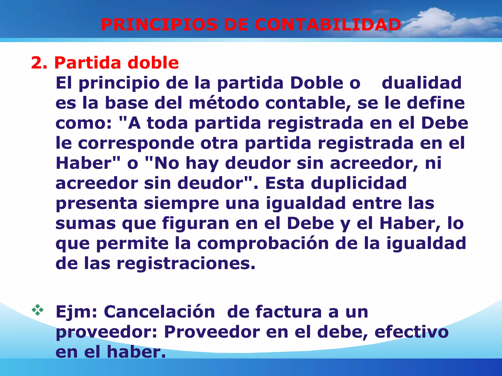 PRINCIPIOS DE CONTABILIDAD GENERALMENTE ACEPTADOS | PPT