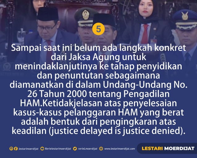 4 Tahun Pemerintahan Jokowi-JK dan Penegakan HAM | PDF