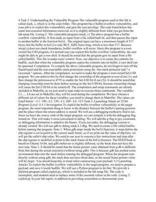 4 Task 2- Understanding the Vulnerable Program The vulnerable program.pdf