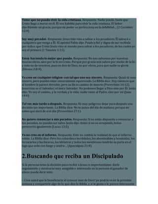 4 técnicas para comenzar y cerrar una conversación | DOCX