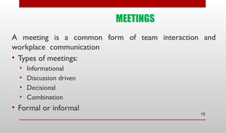 TEAM BUILDING and CONFLICT for organizational management | PPTX