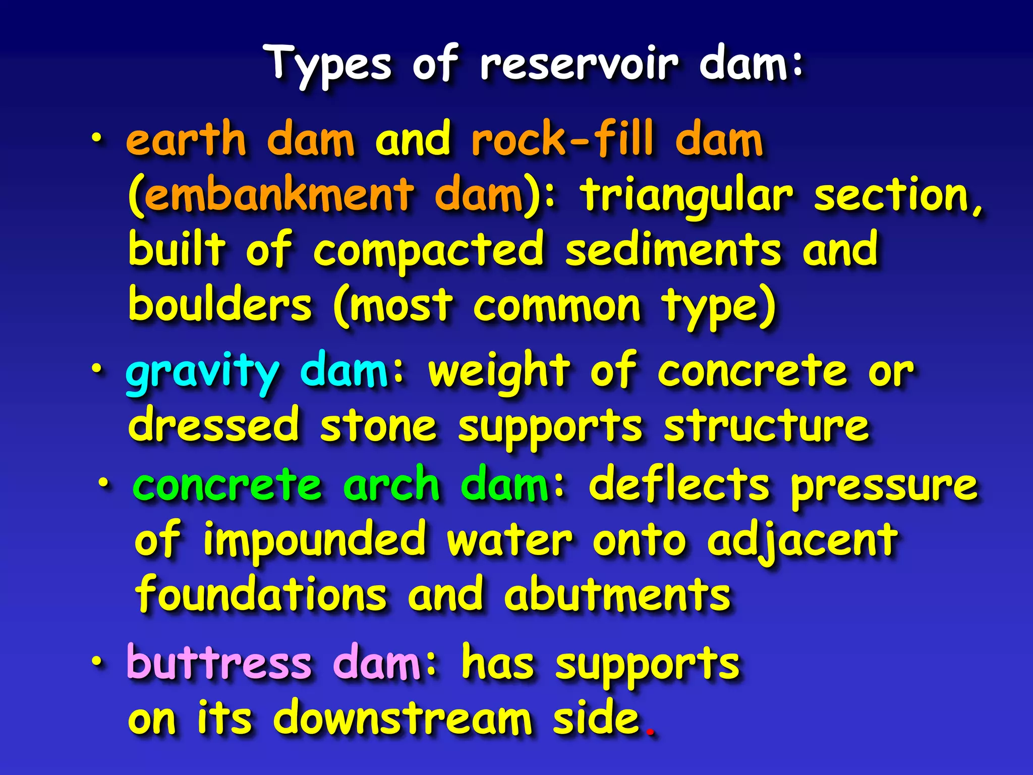 Reservoir Dam Safety | PDF