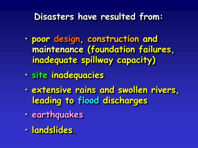 Reservoir Dam Safety | PDF